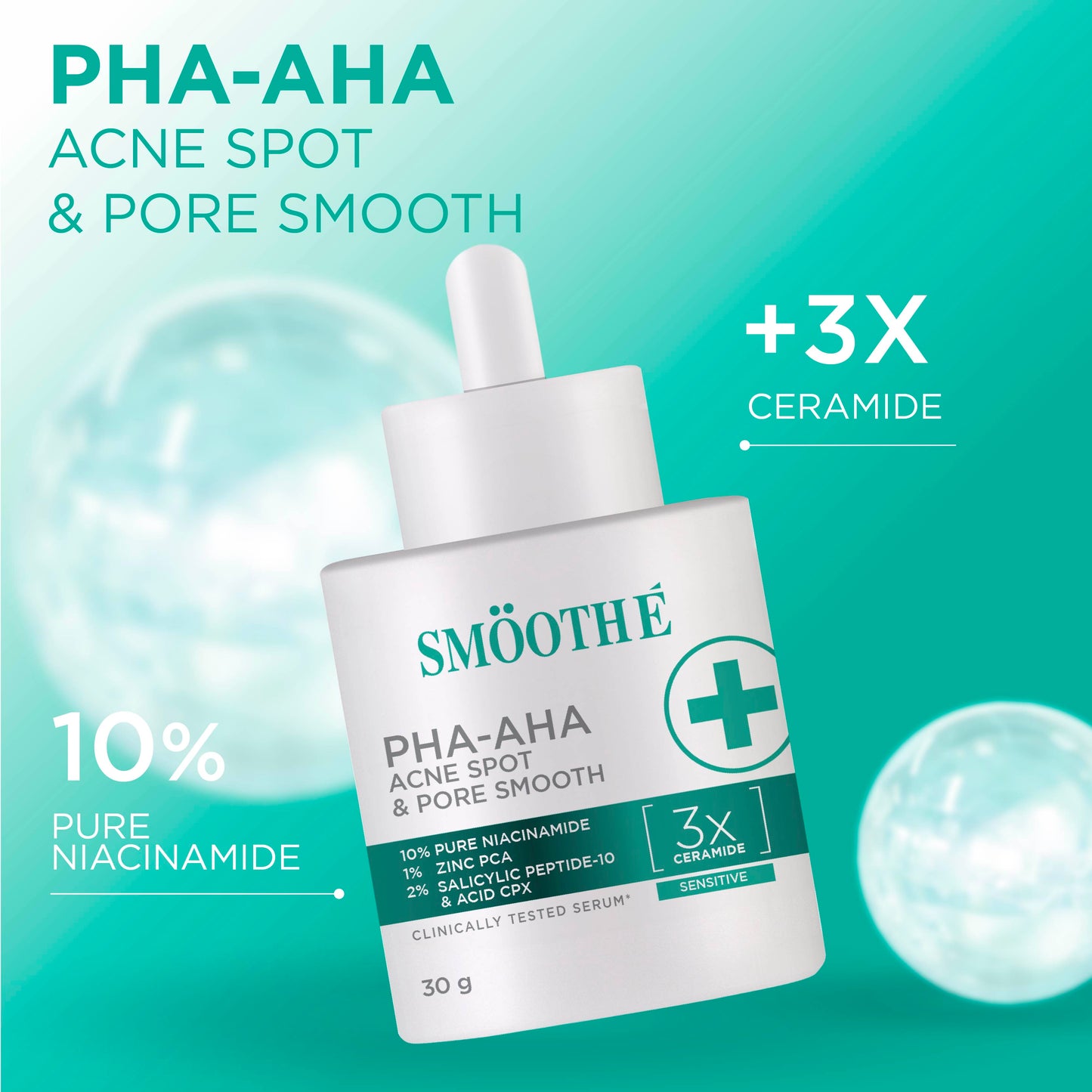 SME PHA-AHA ACNE SPOT AND PORE SMOOTH 30 G.